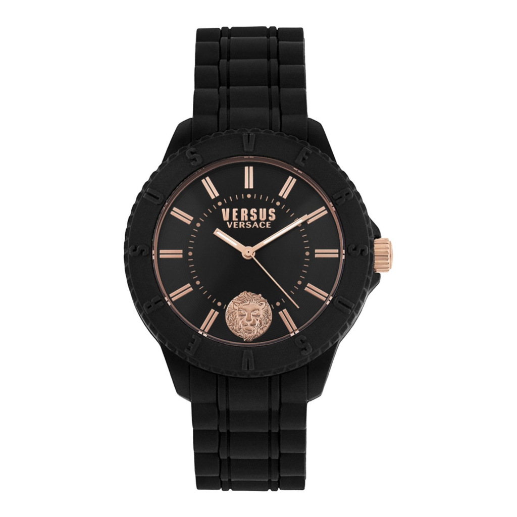 นาฬิกา VERSUS VERSACE MEN'S VSPOY9821 QUARTZ TOKYO SILICONE LION STRAP ...