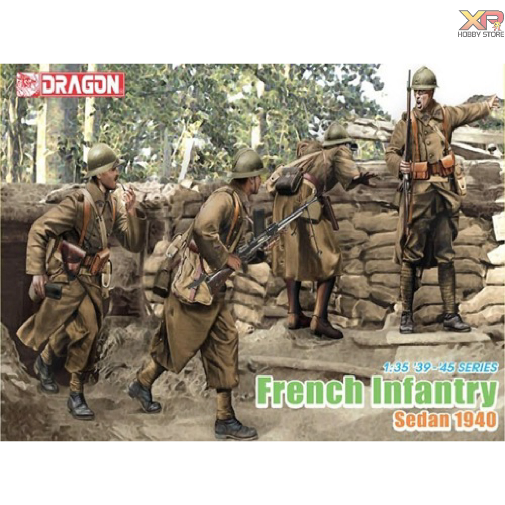 [Dragon Model] 1/35: FRENCH INFANTRY SEDAN 1940 (DRA 6738) | Shopee ...