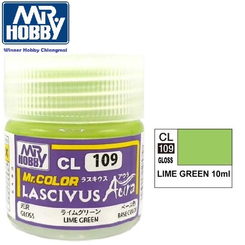 MR.COLOR LASCIVUS Mr Hobby CL01-CL09 for skin , CL101-111 for hair สีทำ ...