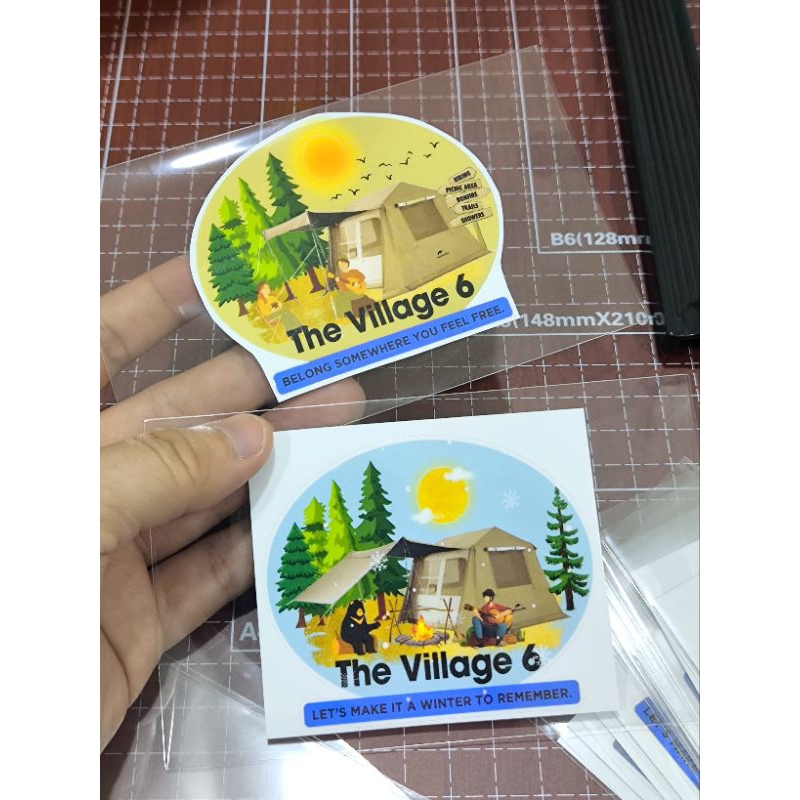 สติ๊กเกอร์ Naturehike The village 6 (v.6) | Shopee Thailand