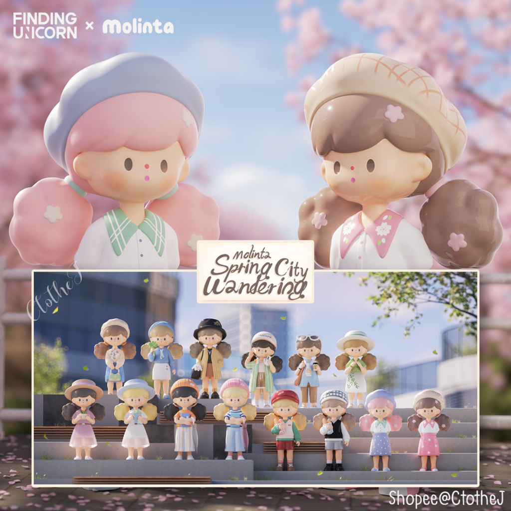[เลือกตัว - พร้อมส่งจากไทย] Finding Unicorn x Molinta Spring City ...