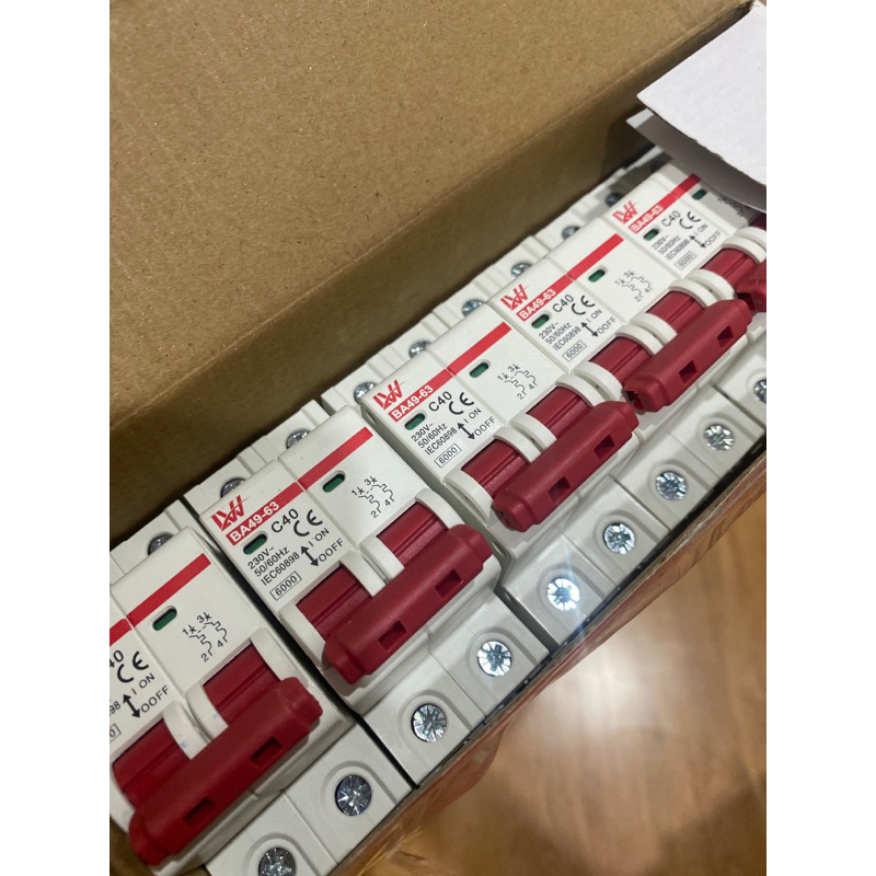 เบรกเกอร์ AC 2P 16A 25A 40A 50A 63A (230v) | Shopee Thailand