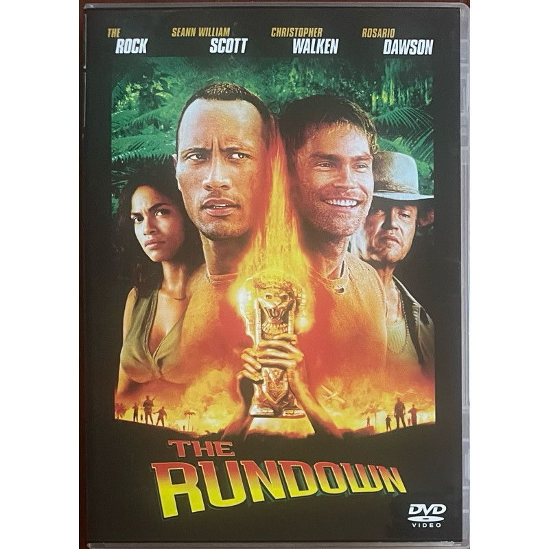[มือ2] The Rundown (2003, DVD)/ โคตรคน ล่าขุมทรัพย์ป่านรก (ดีวีดีแบบ 2 ...