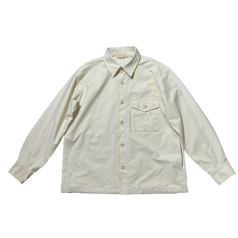 cream utility jacket uniqlo | Shopee Thailand