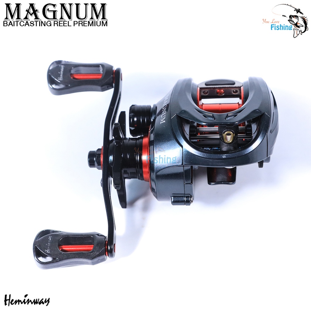 รอกหยดน้ำ (เฮมินเวย์แม็กนัม) Heminway MAGNUM ปี 2023 มีระบบติ๊กเสียงปลาลาก ระบบช่วยลดการตีฟู่ป ...