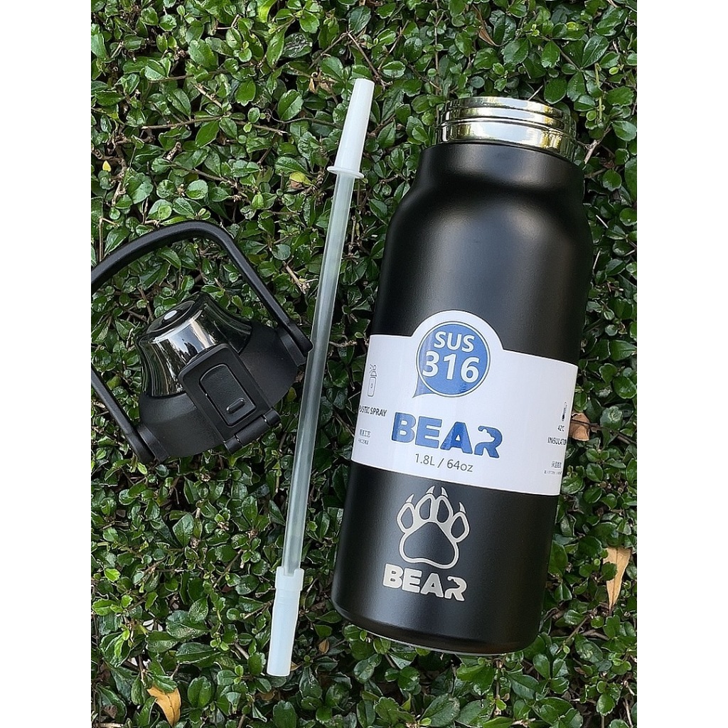 BEAR Tank 1.8L(Sus316) กระบอกน้ำเก็บอุณหภูมิ Hot&Cold สี Powder coat มี ...