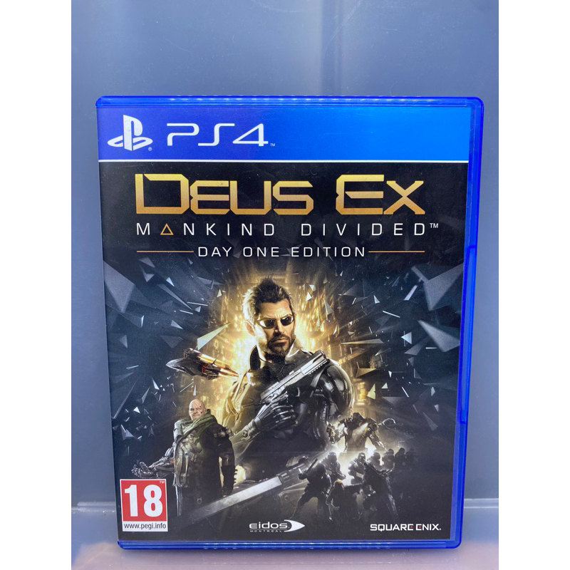 แผ่น PS4 เกม DEUS EX ( DAY ONE EDITION ) | Shopee Thailand