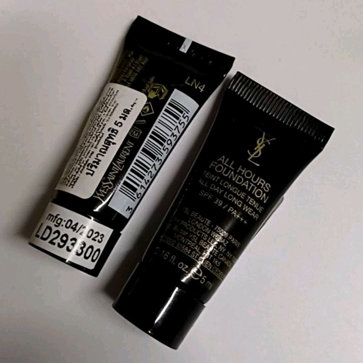 รองพื้น Ysl all hours foundation SPF39/PA+++5 ml #สี LN4 | Shopee Thailand