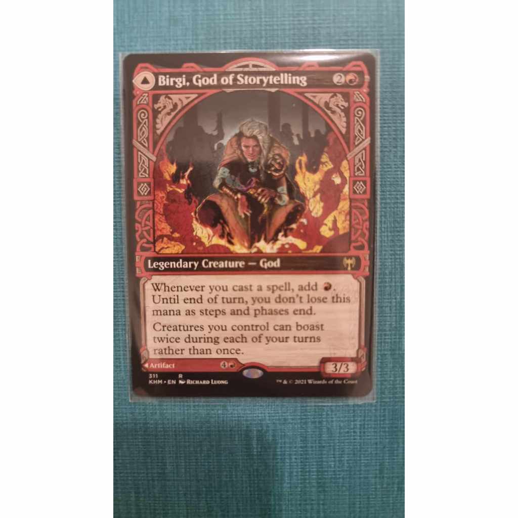 Birgi, God of Storytelling (Showcase) การ์ด Magic The Gathering จากชุด ...