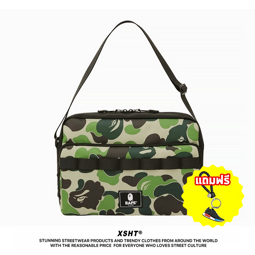 🔥พร้อมส่ง🔥 กระเป๋าสะพายข้าง BAPE A BATHING APE Laptop Bag by XSHT ...