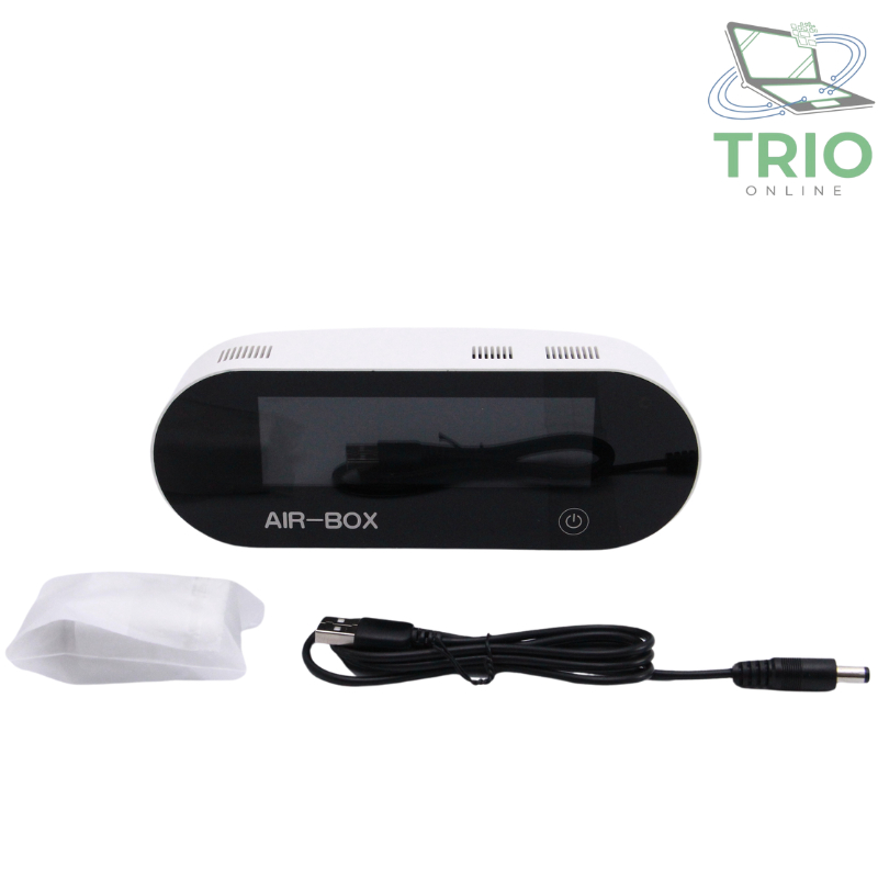 เครื่องตรวจจับวัดฝุ่น pm2.5 pm Air Quality Monitor PM2.5, PM1.0, PM10, TVOC, CO2 สินค้าพร้อมจัด ...