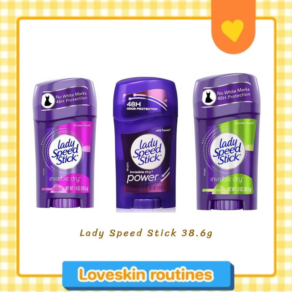 Lady Speed Stick 38.6g โรลออนระงับกลิ่นกายกลิ่น | Shopee Thailand