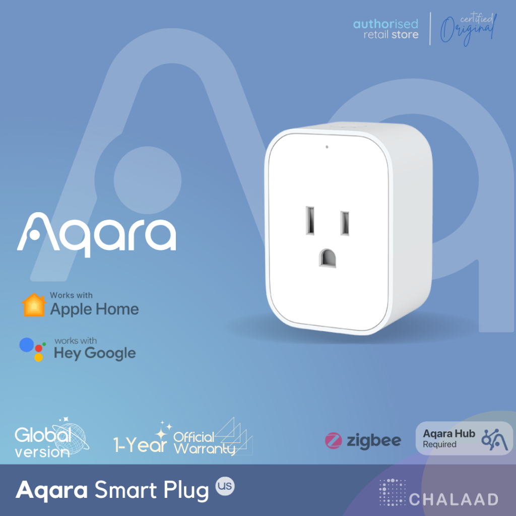 Aqara Smart Plug ปลั๊กไฟอัจฉริยะ สมาร์ทปลั๊ก ควบคุมผ่านมือถือ สั่งงาน ...