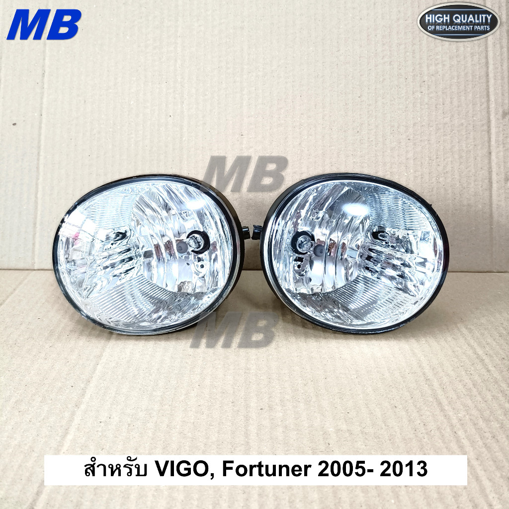 ไฟตัดหมอก วีโก้ VIGO ฟอร์จูนเนอร์ FORTUNER โคมไฟตัดหมอก ปี 2005 - 2014 ...