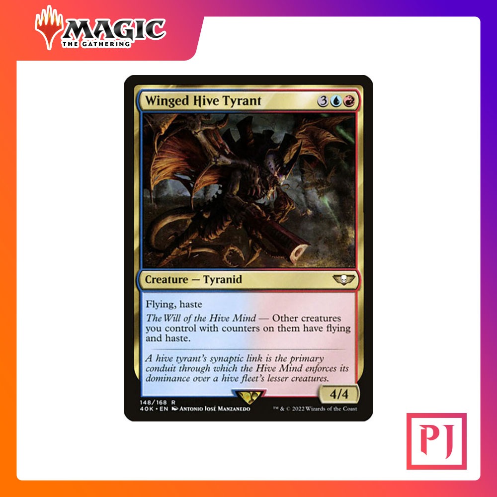 [MTG] Winged Hive Tyrant - Warhammer [40K] [MULTI] [RARE] [NORMAL] [ENG ...