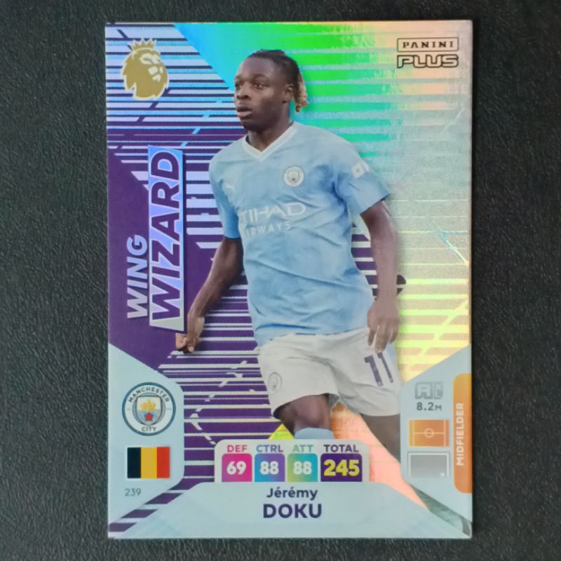 การ์ดฟุตบอล WING WIZARD PANINI ADRENALYN XL PLUS 2024 PREMIER LEAGUE ...