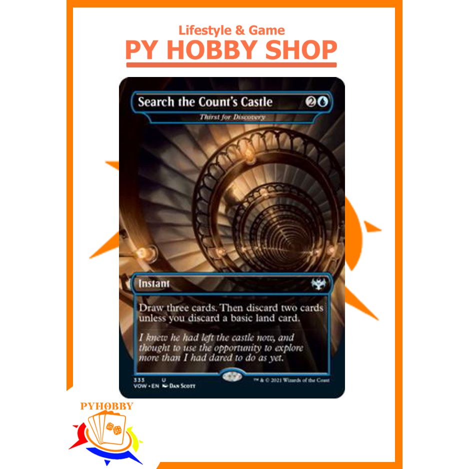 [MTG Innistrad: Crimson Vow Variants Foil: Thirst for Discovery (Search ...