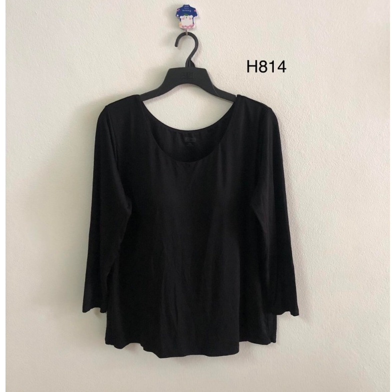 4XL(ญ) Heattech (H814) แบรนด์ uniqlo ยูนิโคล่ มีบราในตัว | Shopee Thailand