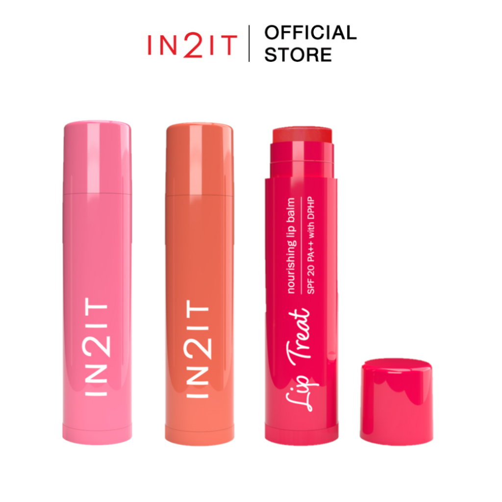 IN2IT LIP TREAT NOURISHING LIP BALM SPF20 PA++ ลิปบาล์ม (LT - New ...