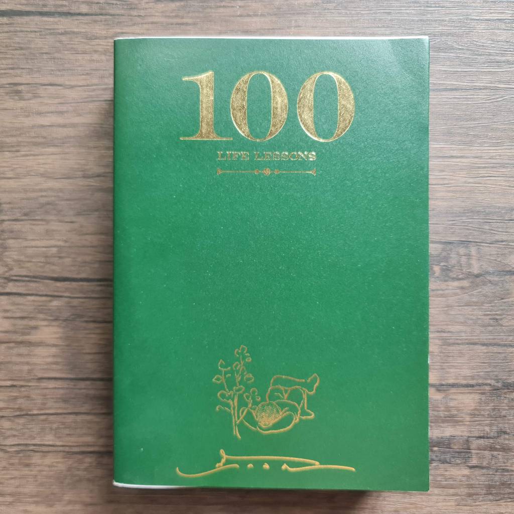 หนังสือสภาพดี 100 Life Lessons นิ้วกลม | Shopee Thailand