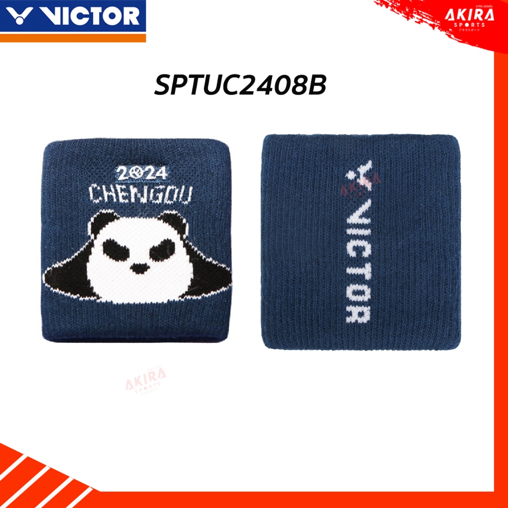VICTORผ้ารัดข้อมือ Wrist Band รุ่น SPTUC2408B Panda Edition Victor ...