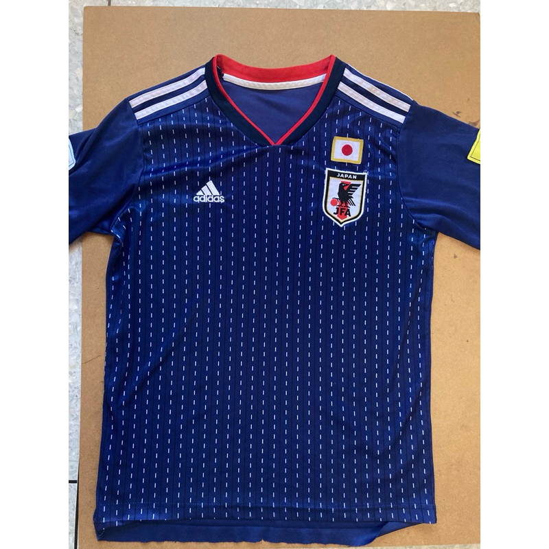 เสื้อบอล Adidas JFA JAPAN สีน้ำเงิน มือสอง | Shopee Thailand