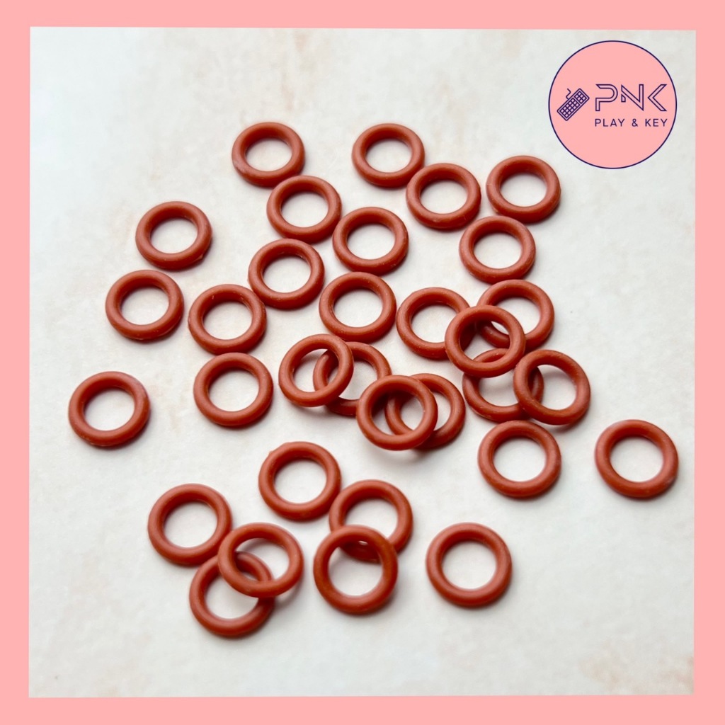 [ พร้อมส่ง ] O-ring สำหรับทำ O ring Keycap Mod ซิลิโคน ยาง ( 50 ชิ้น ...