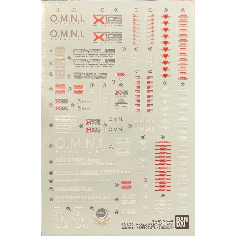 Stickers Pg Perfect Strike,Pg Unicorn,Pg Banshee | Shopee Thailand