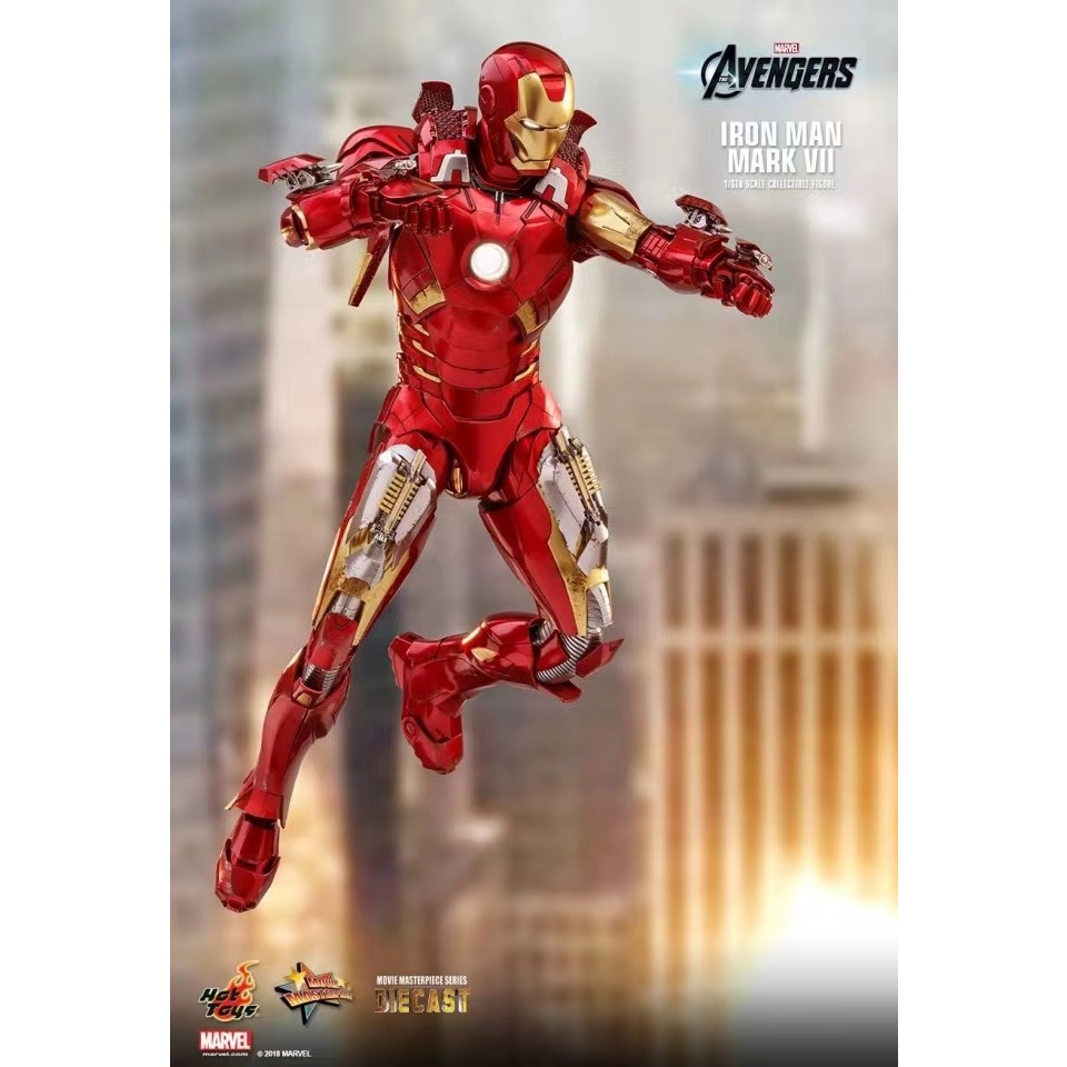 แบรนด์ใหม่ในสต็อก HT HotToys Iron Man MK7 Spot Alloy Iron Man MK7 2.0 MMS500-D27 | Shopee Thailand