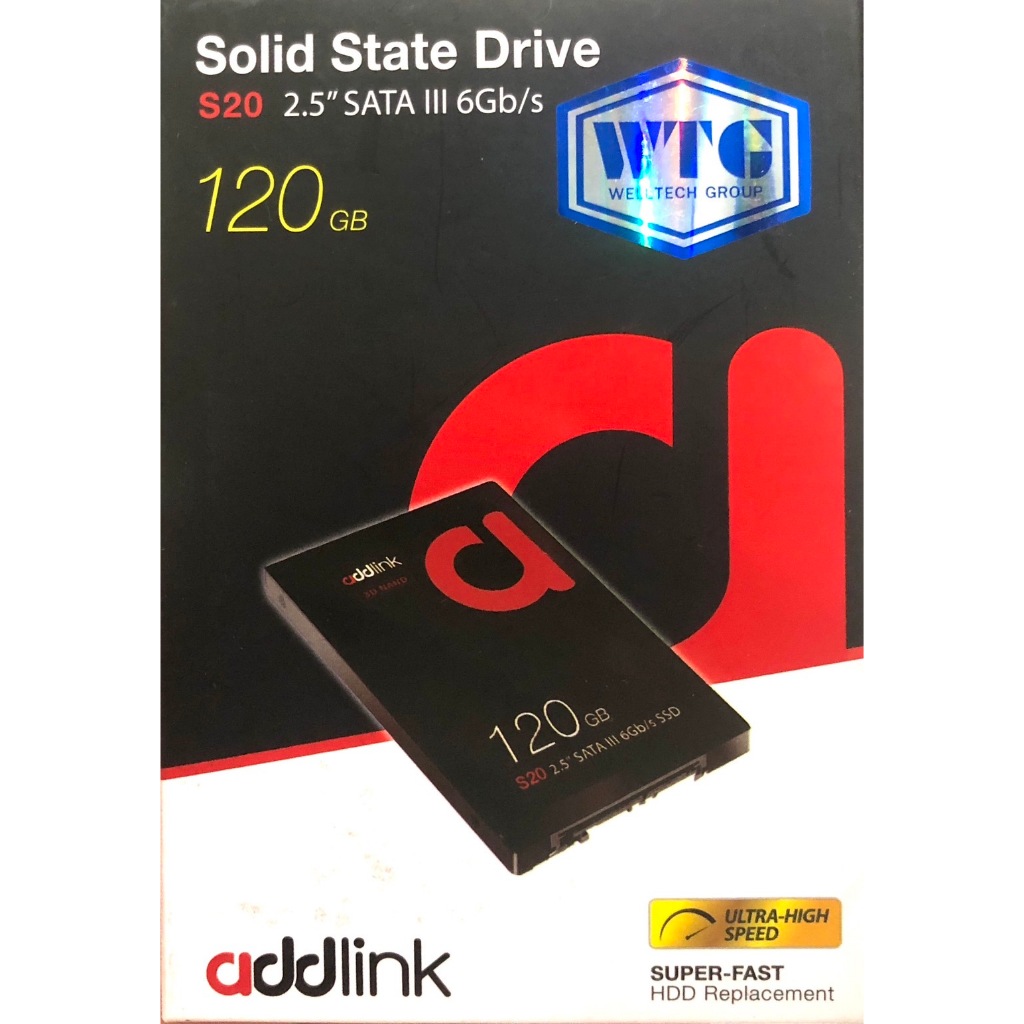 SSD (เอสเอสดี) 120GB ADDLINK S20 SATA มือสอง | Shopee Thailand