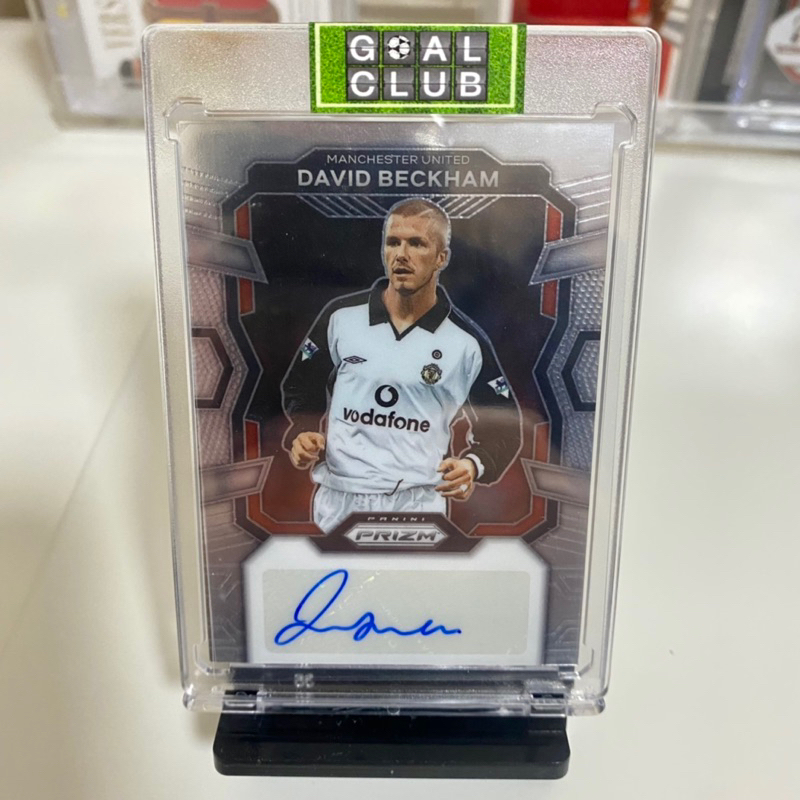 การ์ดบอล Panini ลายเซ็น David Beckham เดวิด เบคแฮม | Shopee Thailand