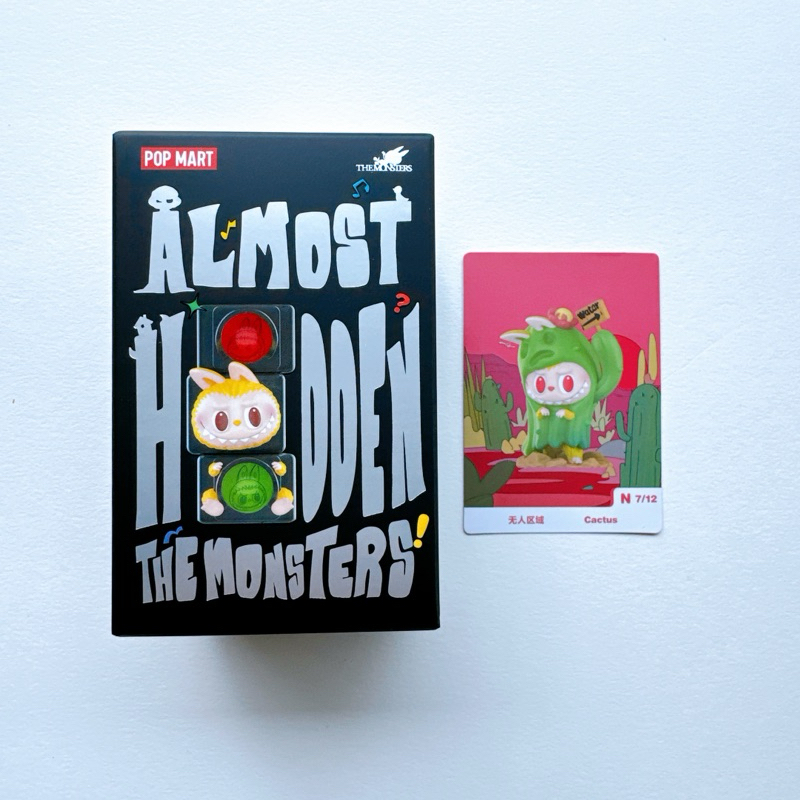 POPMART LABUBU The Monsters Almost Hidden -Cactus | Shopee Thailand