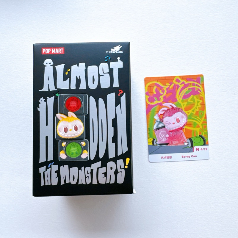 POPMART LABUBU The Monsters Almost Hidden - Spray Can | Shopee Thailand