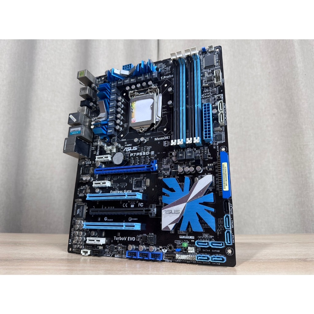 เมนบอร์ด(mainboard) Asus P7 series / P7H55 m lx / P8P55M LX (socket ...