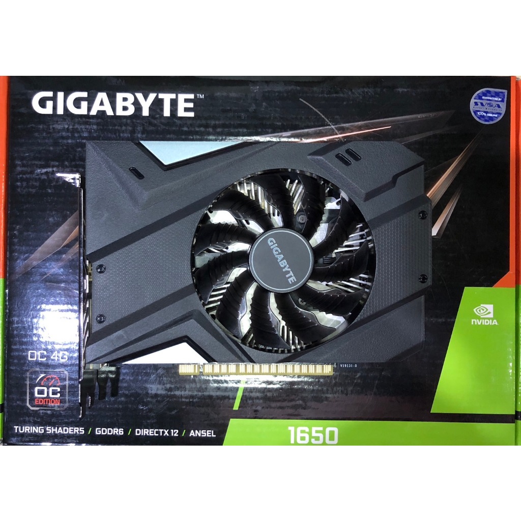 VGA (การ์ดจอ) GTX 1650 OC 4GB GDDR6 | Shopee Thailand