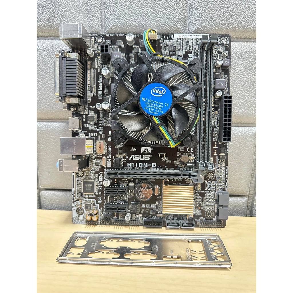 ชุด i3-6100/i5-6600/i5-7400+เมนบอร์ด ASUS H110M-D 1151V1 มือ2 สภาพสวย | Shopee Thailand
