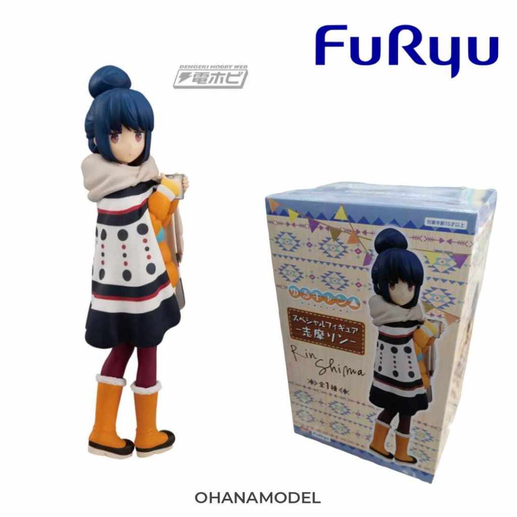 Furyu Yuru Camp Special Figure Rin Shima | Shopee Thailand
