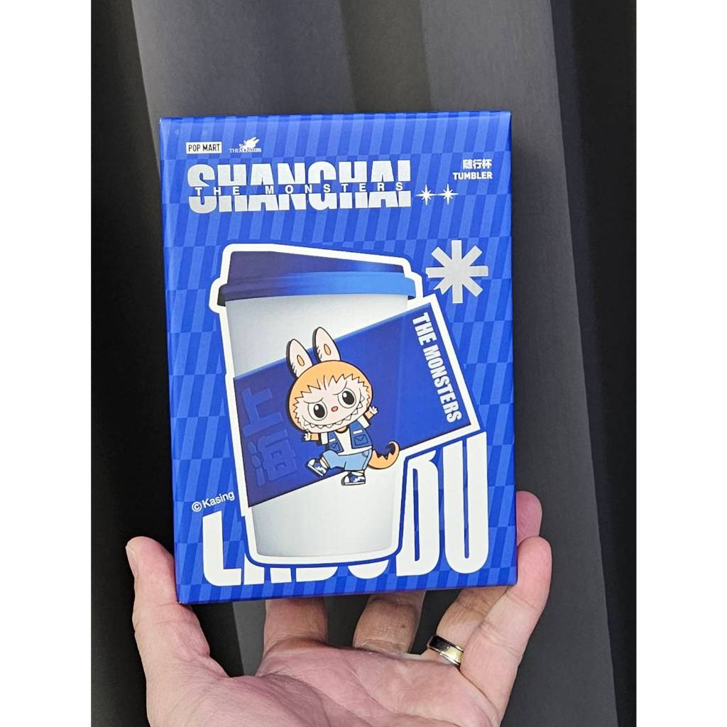 สินค้าพร้อมส่ง LABUBU Shanghai แก้วน้ำ The monsters LIMITED SHANGHAI ...