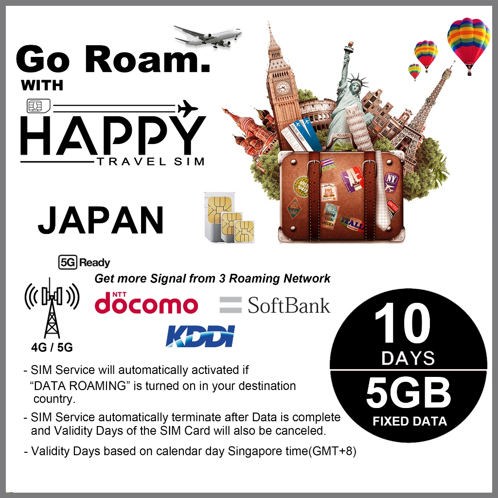 ซิมการ์ดญี่ปุ่น,Japan SIM card, Japan Travel SIM Card | Shopee Thailand