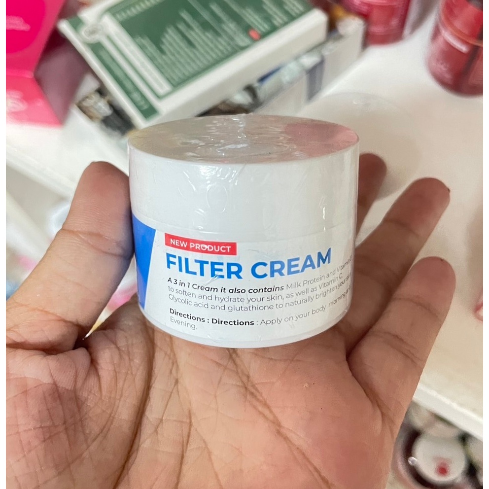 sale!! ครีมฟิลเตอร์ (ไม่มีตัวแถม) Filter Cream ขนาด 30 กรัม | Shopee ...