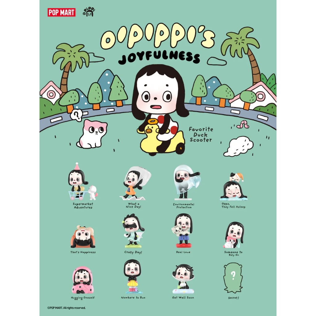 Live*พร้อมส่ง [กล่องสุ่ม] OIPIPPI s Joyfulness Series Figures Blind Box ...