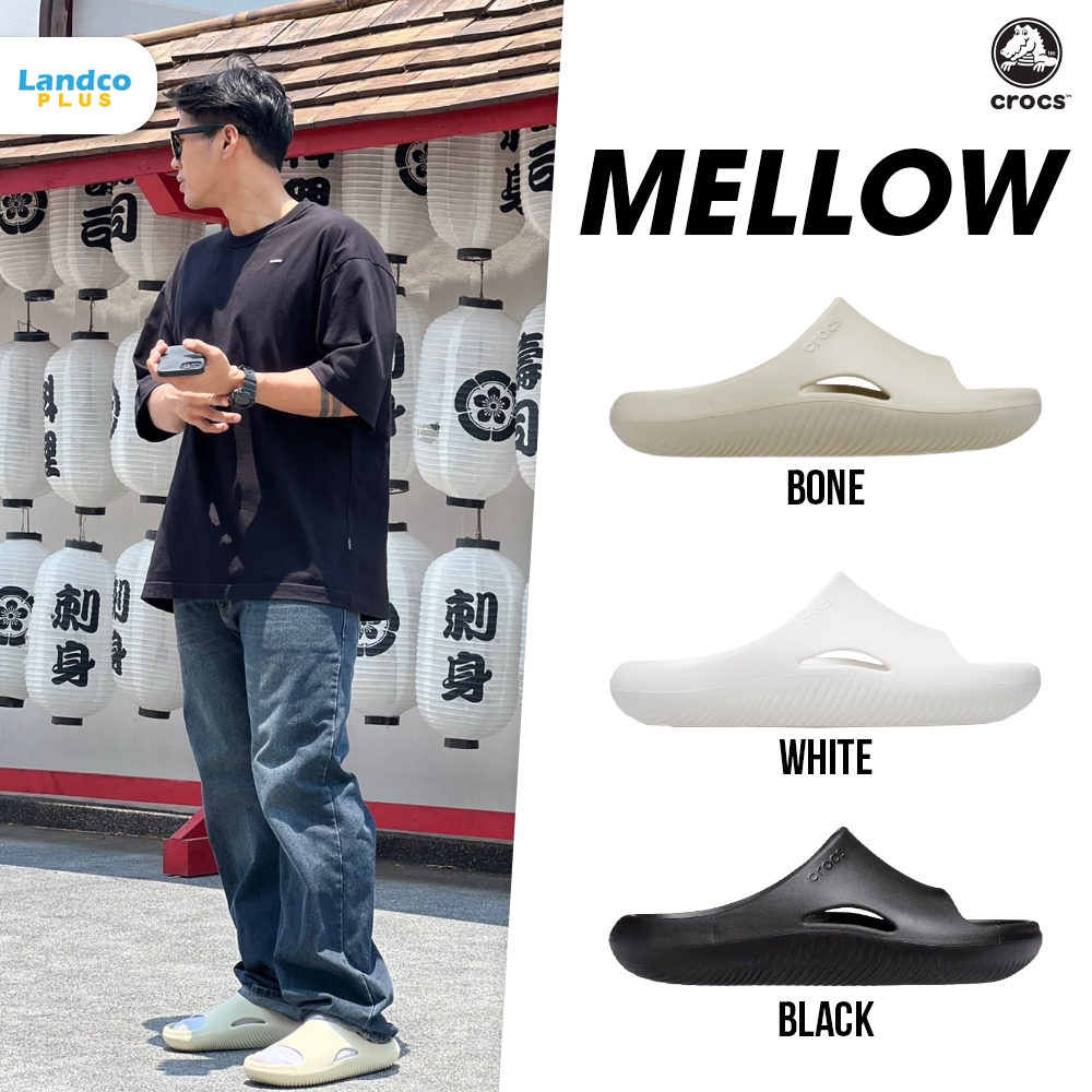 Crocs Collection รองเท้าแตะ ND UX Mellow Slide 208392-001 / 208392-100 ...