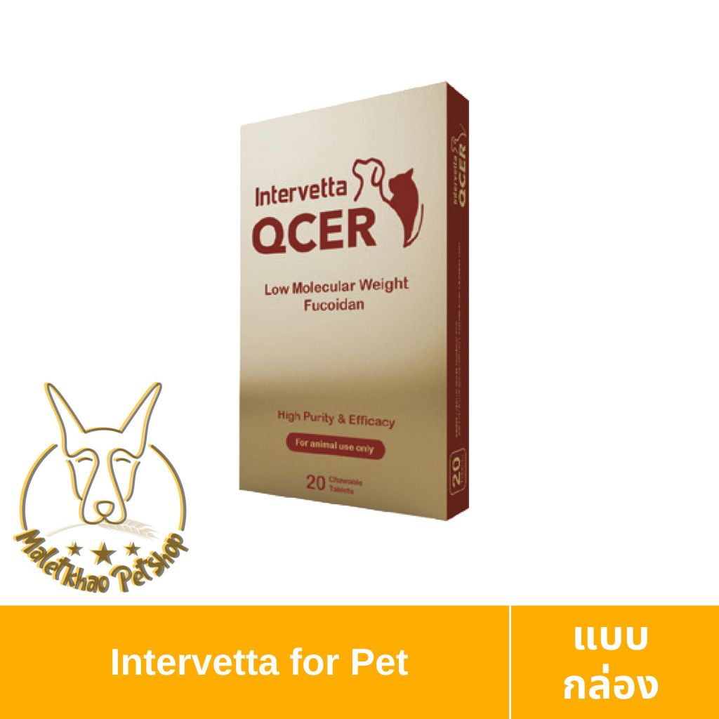 [MALETKHAO] Intervetta (อินเตอร์เว็ทต้า) Qcer แบบกล่อง เสริมภูมิคุ้มกัน ...