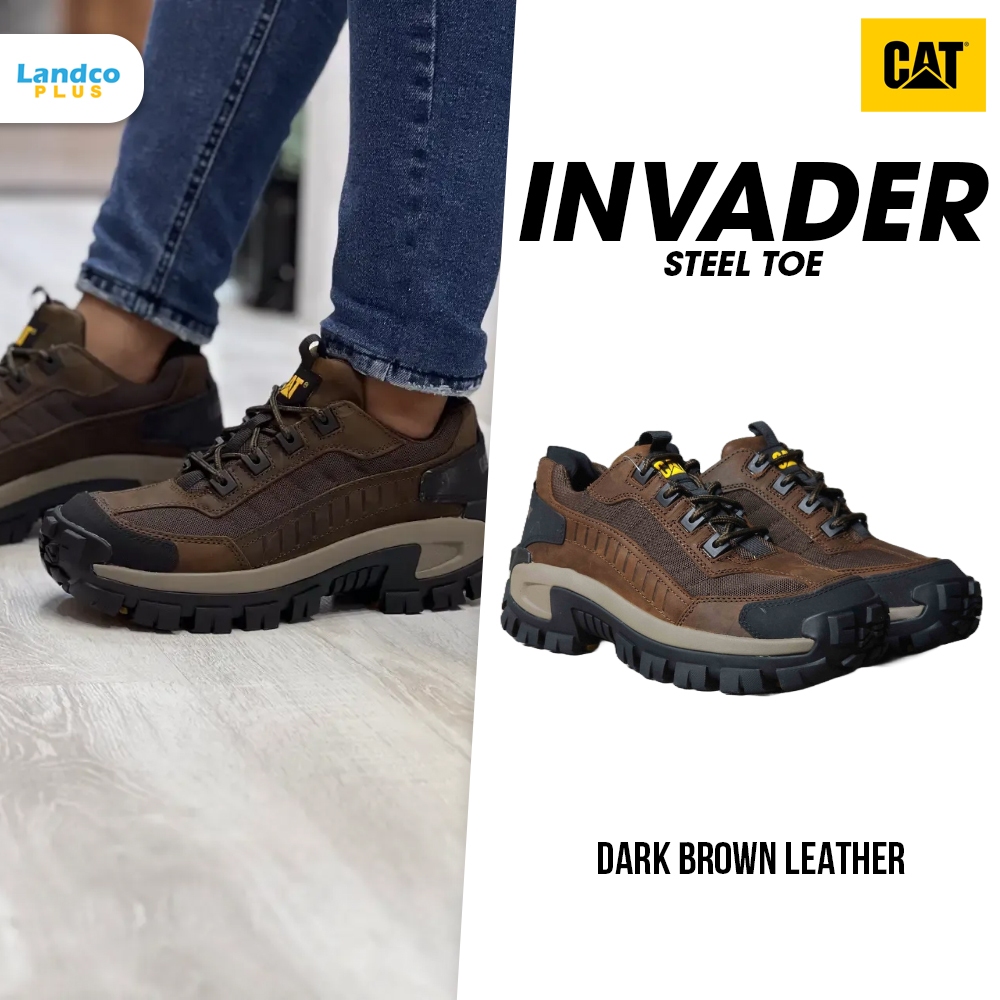 CAT Caterpillar รองเท้าเซฟตี้ รองเท้าหัวเหล็ก M Invader HI Steel Toe ...