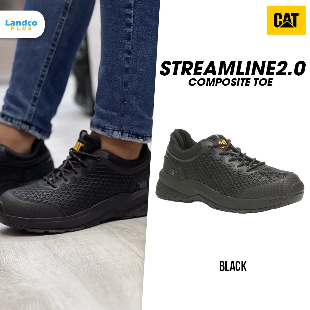 CAT Caterpillar Collection รองเท้าเซฟตี้ผู้ชาย M Streamline Composite ...