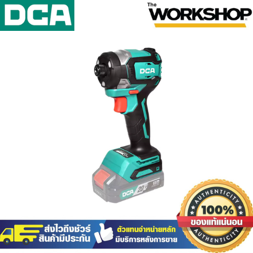 DCA ไขควงกระแทก 20V ADPL208(ADM) ชุดเช็ตพร้อมแบต | Shopee Thailand