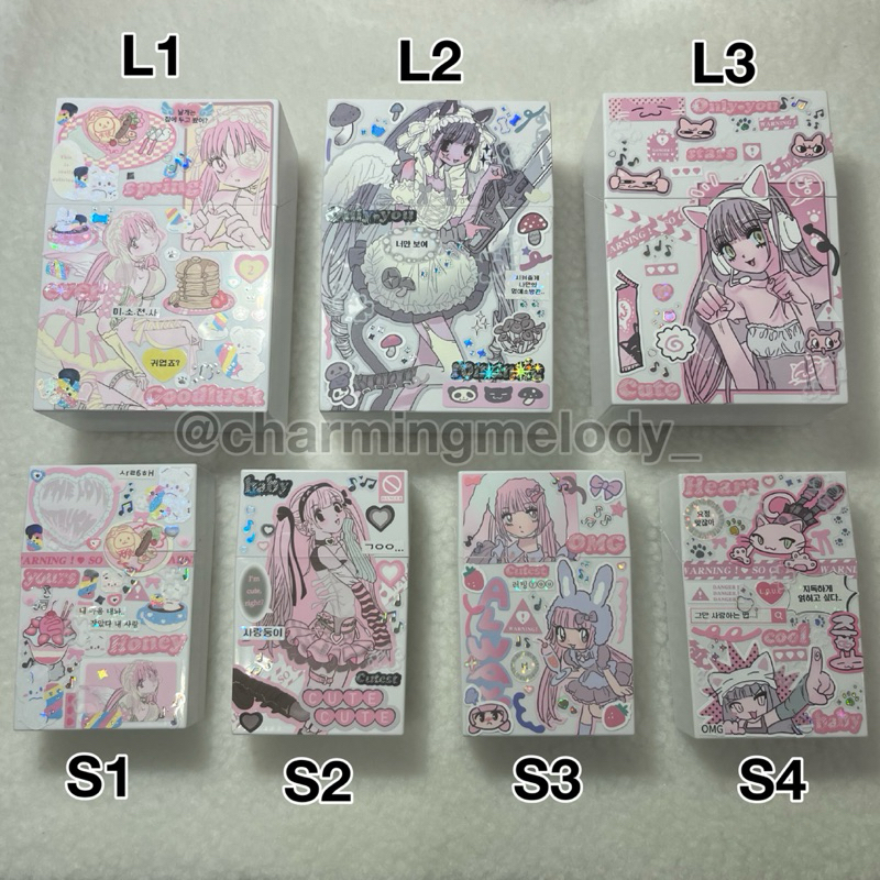 [พร้อมส่ง] กล่องใส่ของ / การ์ด Photocard Case Deco Domi World Sticker ...