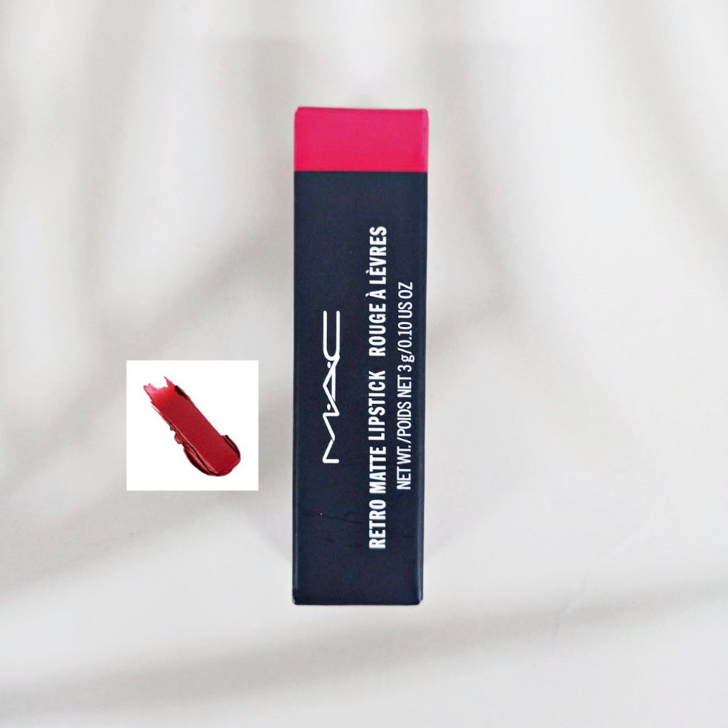 [M.A.C®] Retro Matte Lipstick Rouge A Levres 3g, 707 Ruby Woo แมค เรโทร ...