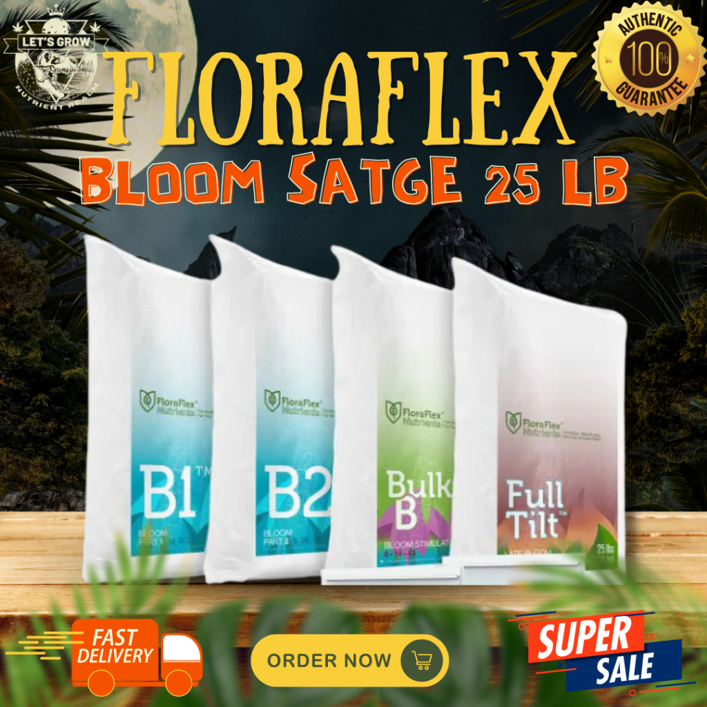 🔥ราคาพิเศษ🔥Floraflex ขนาด 25 ปอนด์ ของแท้100% ปุ๋ยผงที่เฉพาะเจาะจง ...