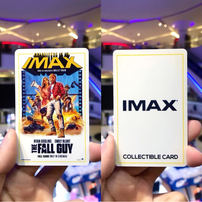 บัตรสะสม Fall Guy บัตร IMAX Collectible Card จาก Major Cineplex ...